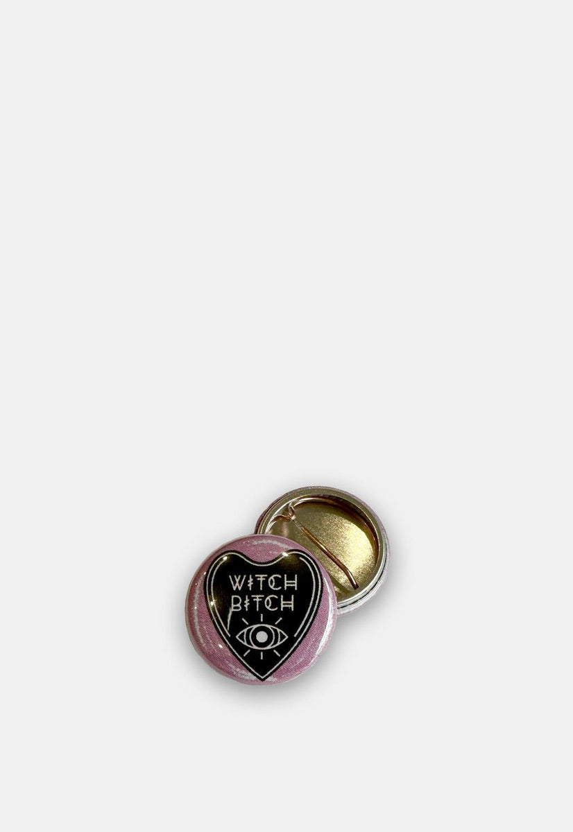 Witch Bitch Button Badge – DMG SCY