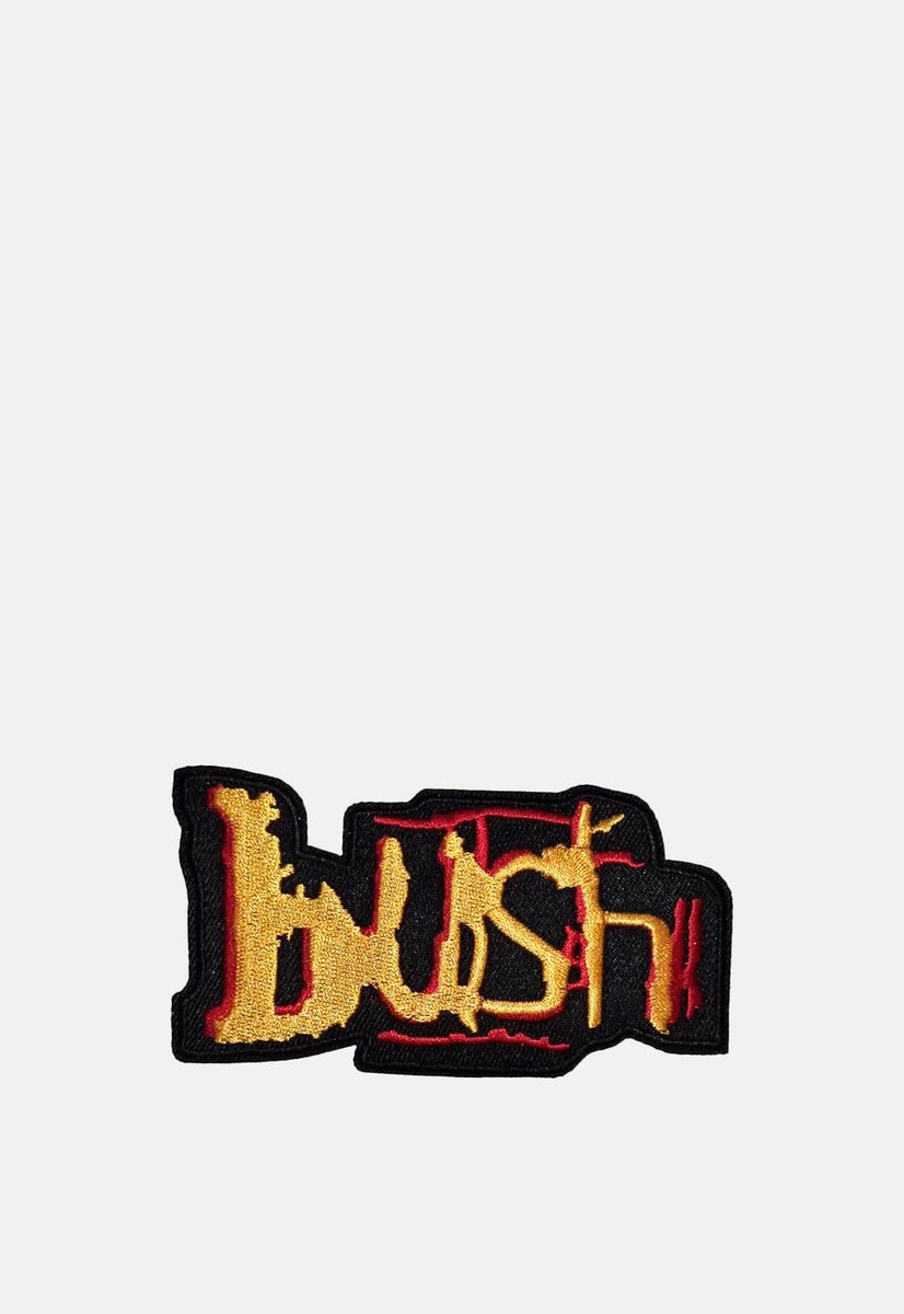 Yellow Text Logo Patch – DMG SCY