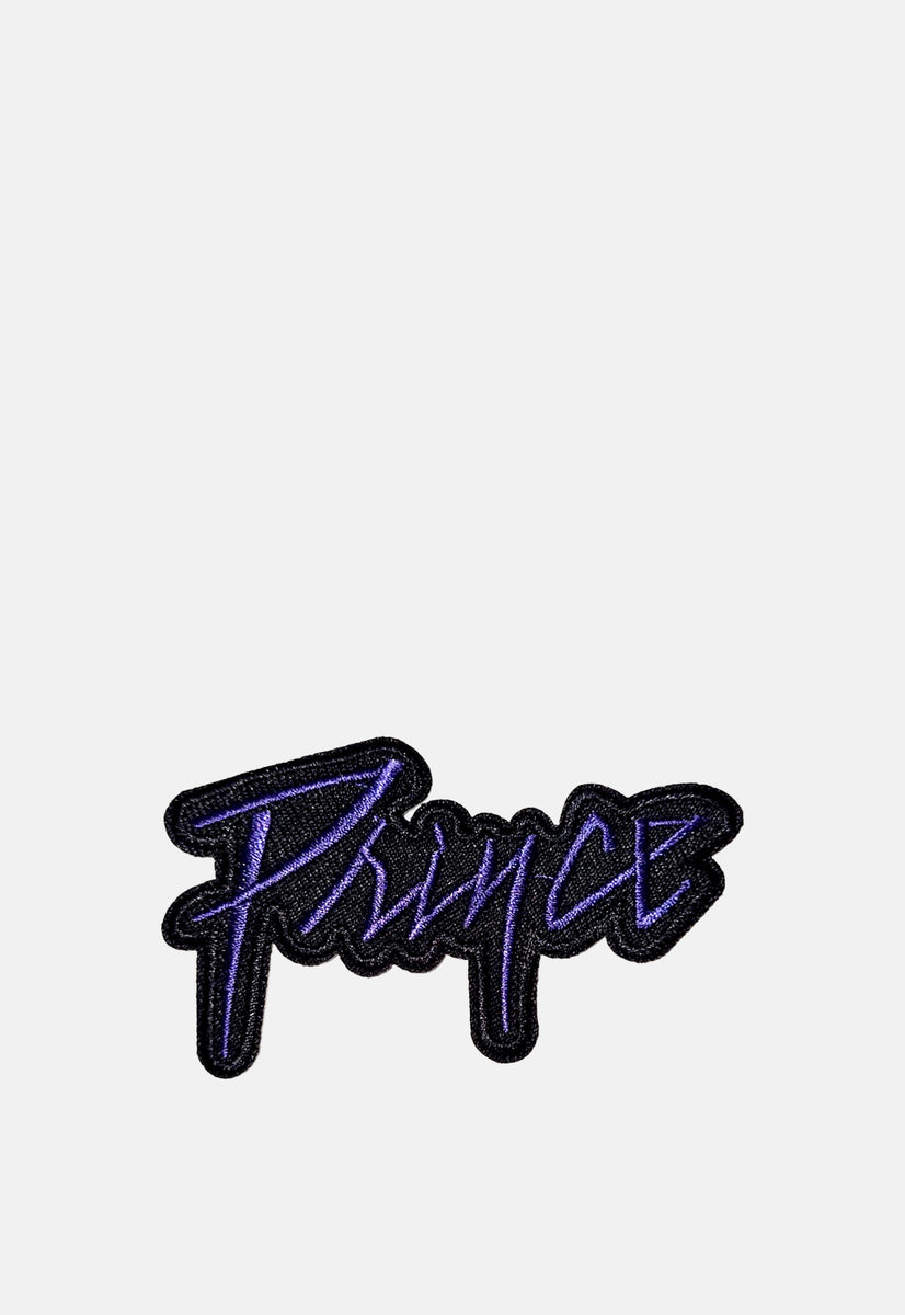 Purple Text Logo Patch – DMG SCY