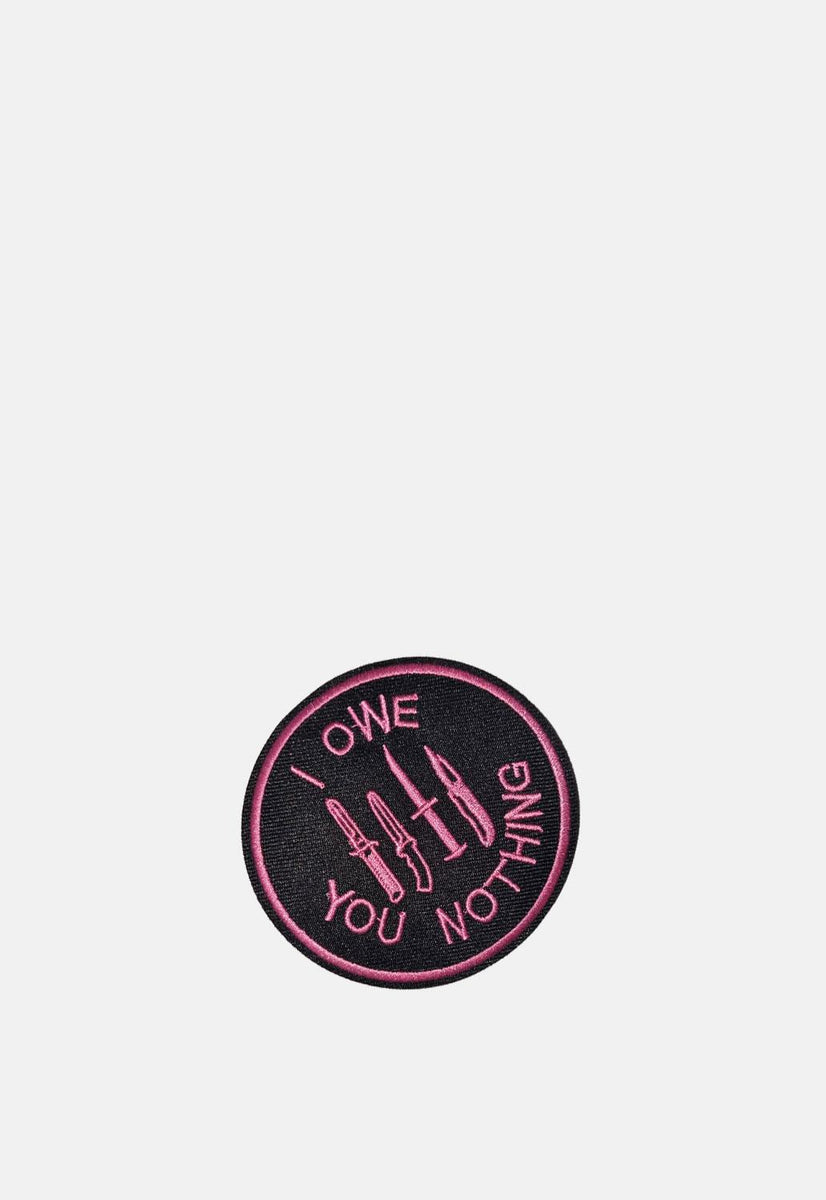 I Owe You Nothing Patch – DMG SCY