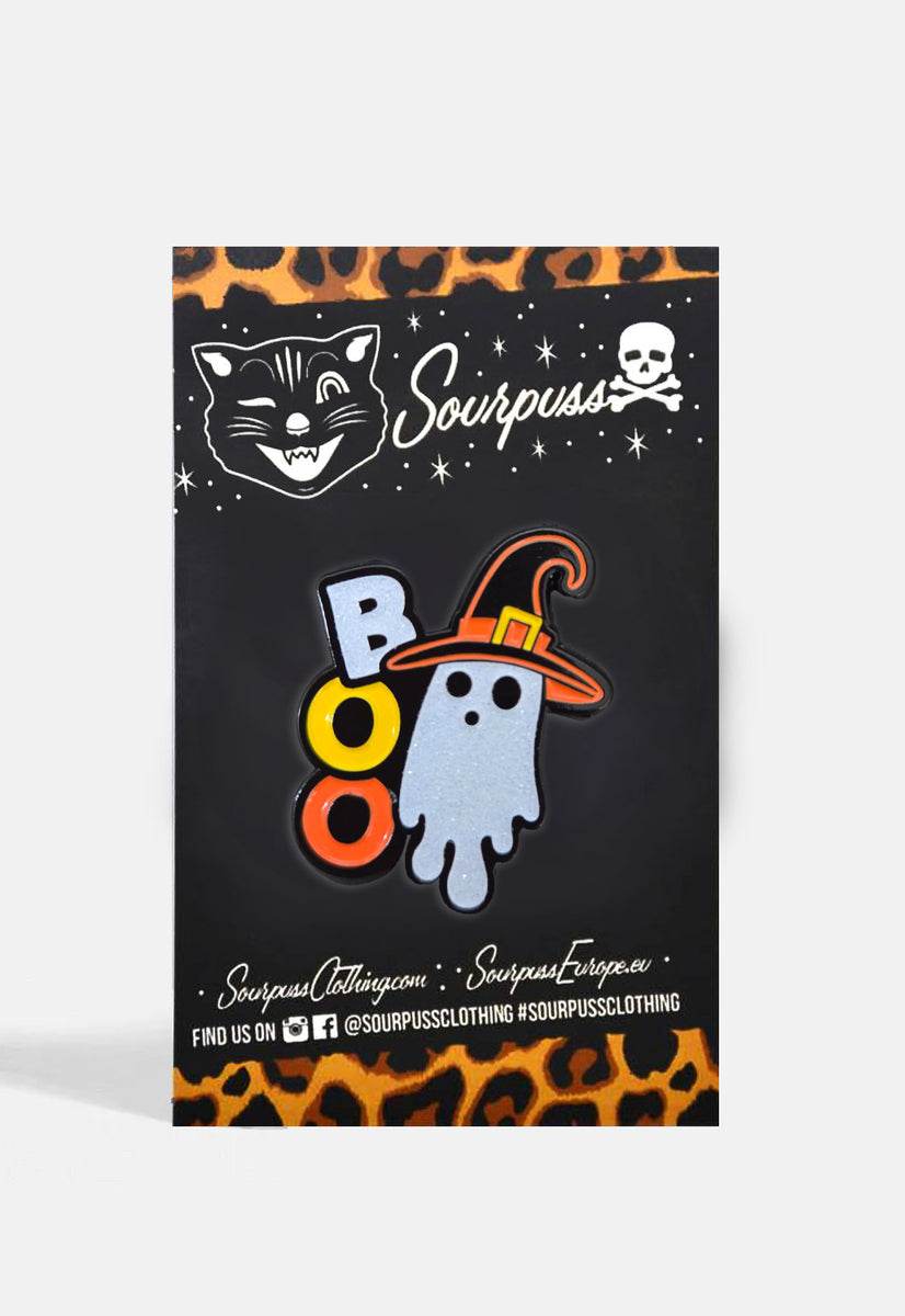 Ghost Boo Pin Badge – DMG SCY