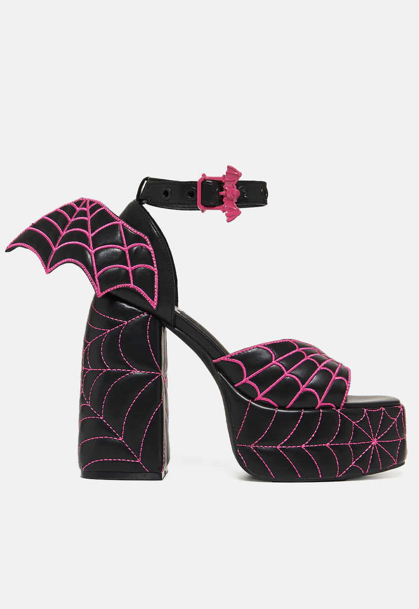 Haunt Couture Padded Chunky Heels – DMG SCY