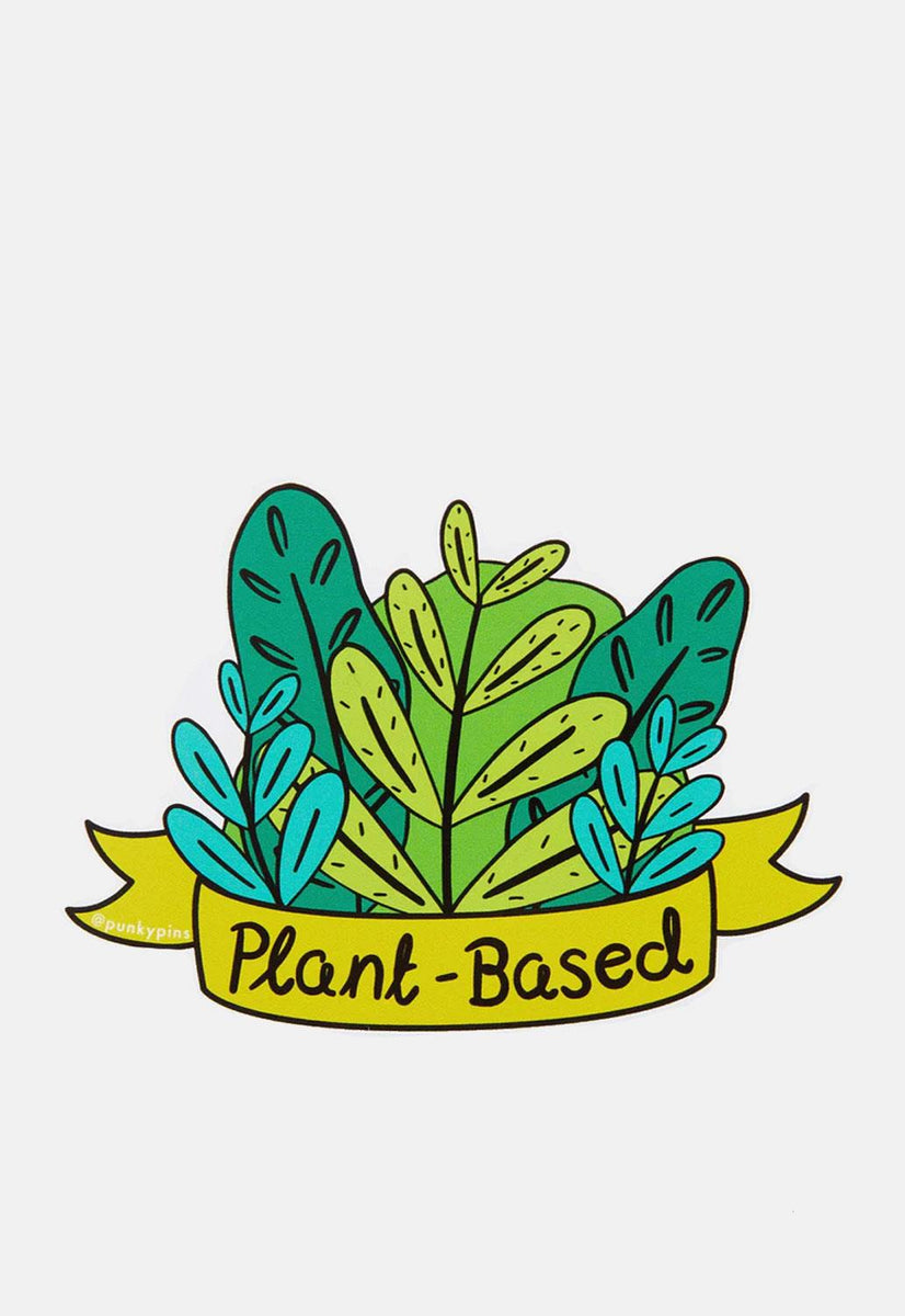 Plant Based Sticker – DMG SCY
